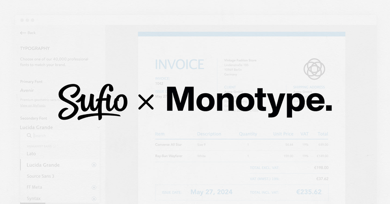Choose from over 40,000 premium fonts from Monotype - Sufio