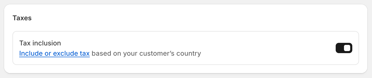 Include or exclude tax from product prices in Shopify - Sufio for Shopify